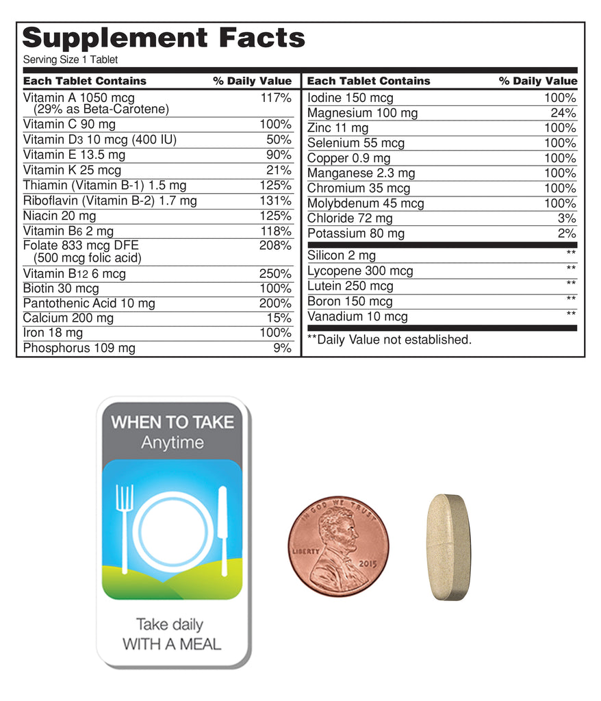 Kirkland Daily Multi 500 tablets – Chubby Cheeks Baby